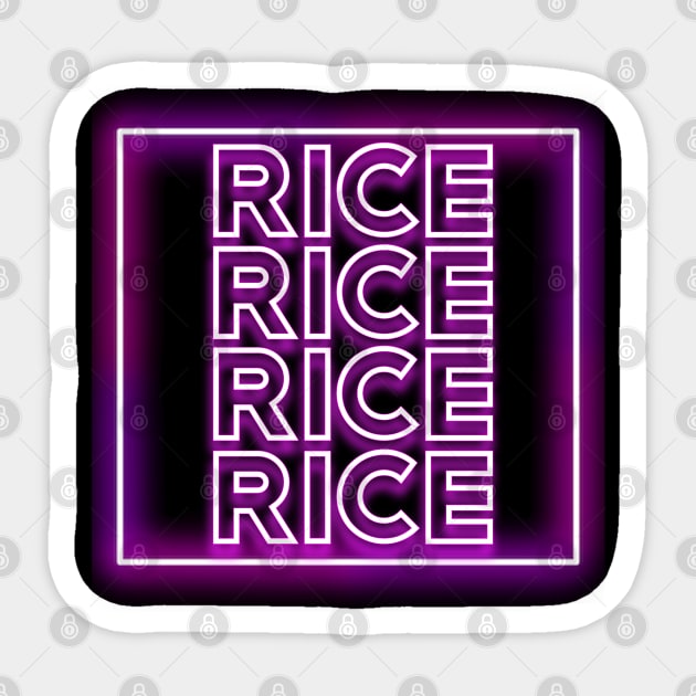 Rice - Rice - Sticker | TeePublic